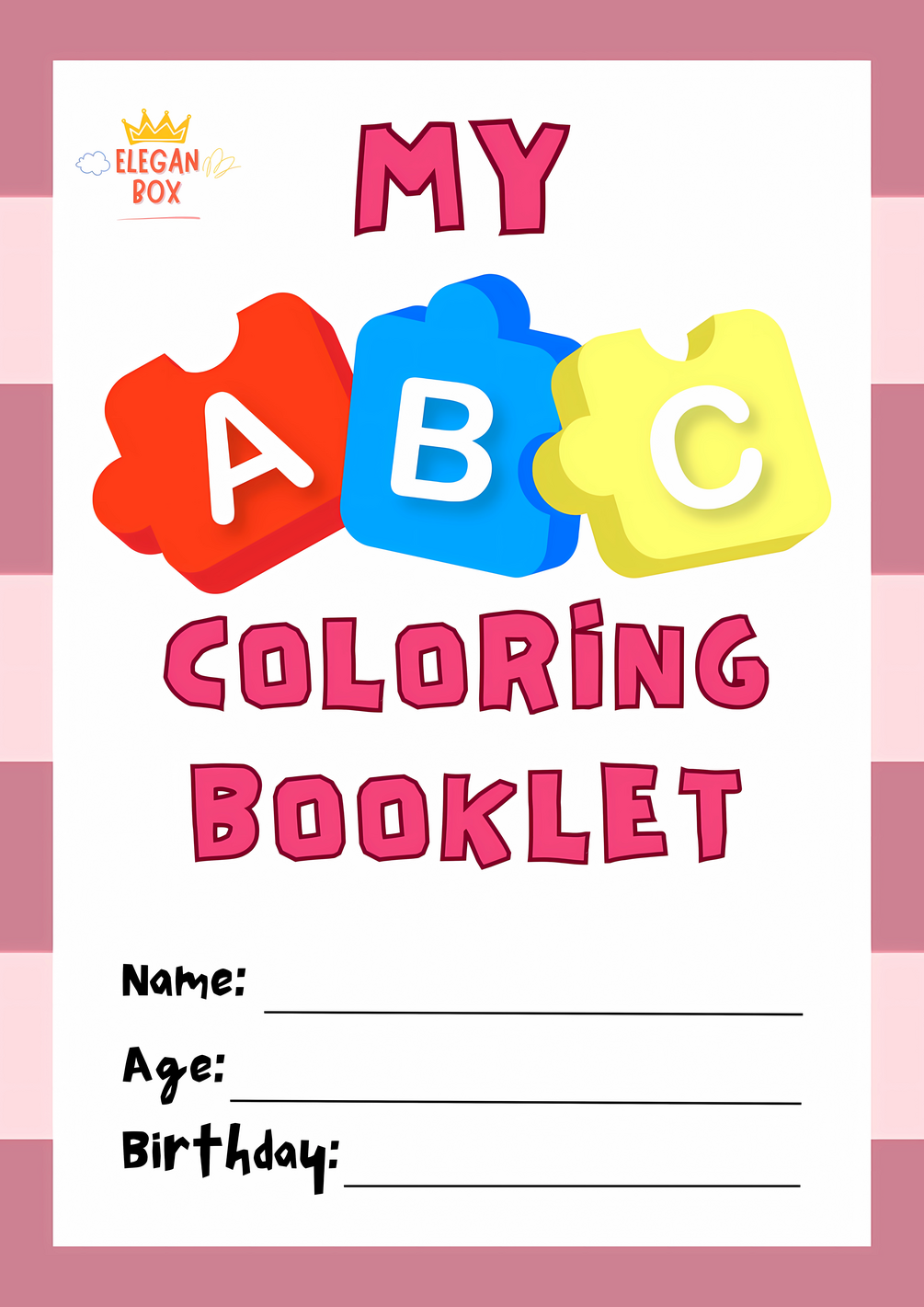 My ABC Coloring Booklet