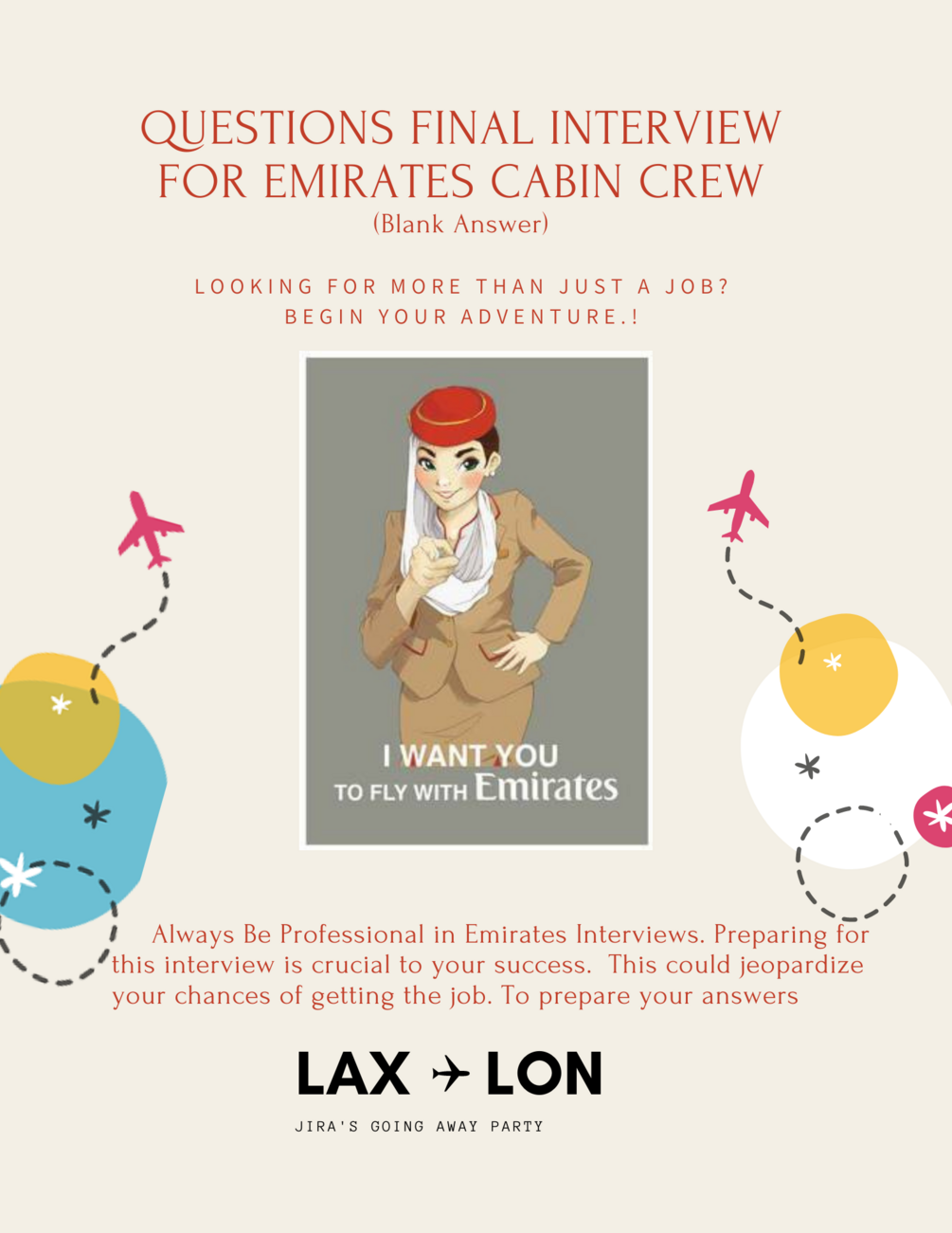 Emirates Cabin Crew Interview: Questions Final Interview for Emirates ...