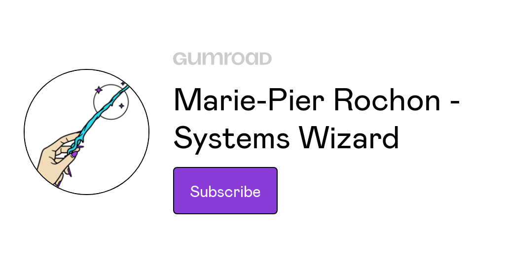Marie-Pier Rochon - Systems Wizard