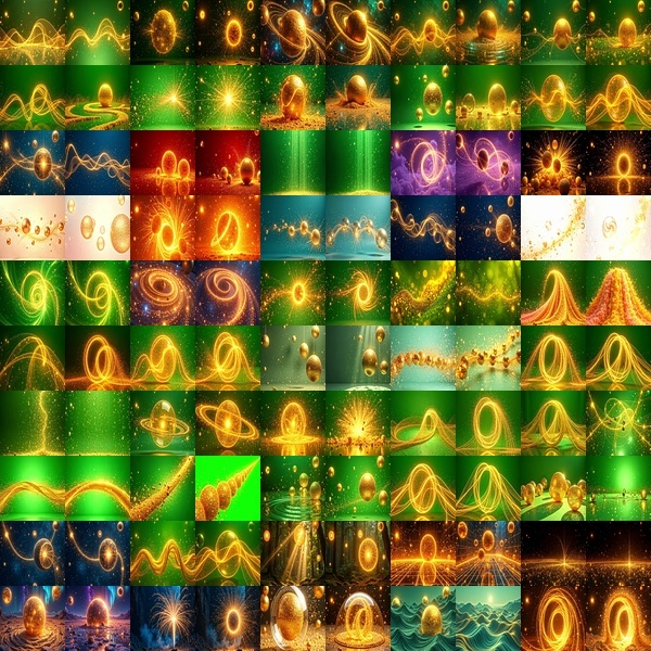 🎬 100Xpack Swirling golden background motion V2 Animated Backgrounds ...