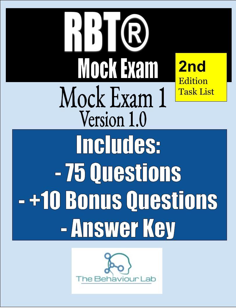 RBT mock exam 1 | 75 questions + 10 bonus questions | Answer key | RBT practice exam | RBT study ...