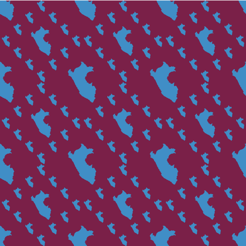 Peru Repeating Silhouette Pattern