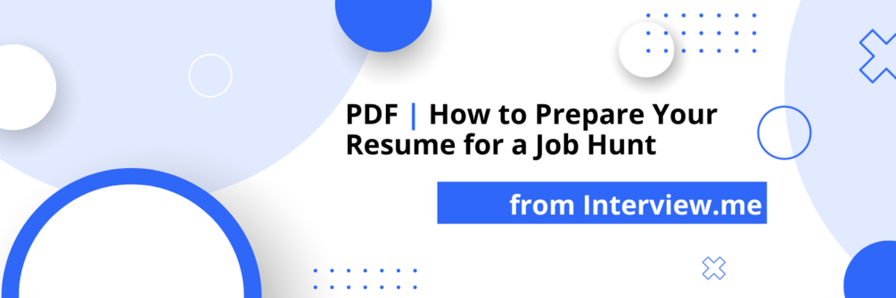 PDF | How to Prepare Your Resume for a Job Hunt