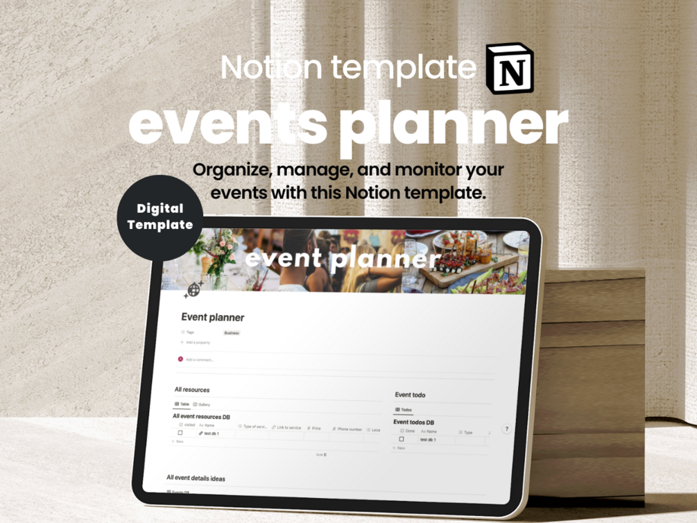 Event Planner (Freebie)