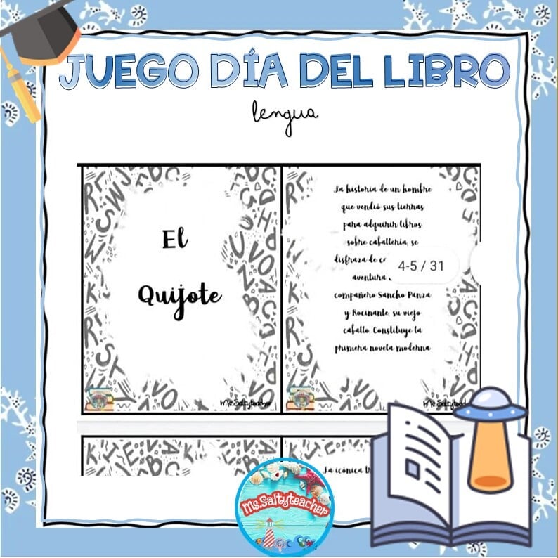 Juego día del libro (emparejando)