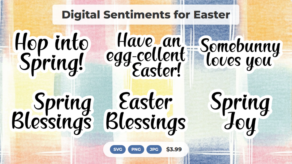 Digital Sentiments for Easter 01