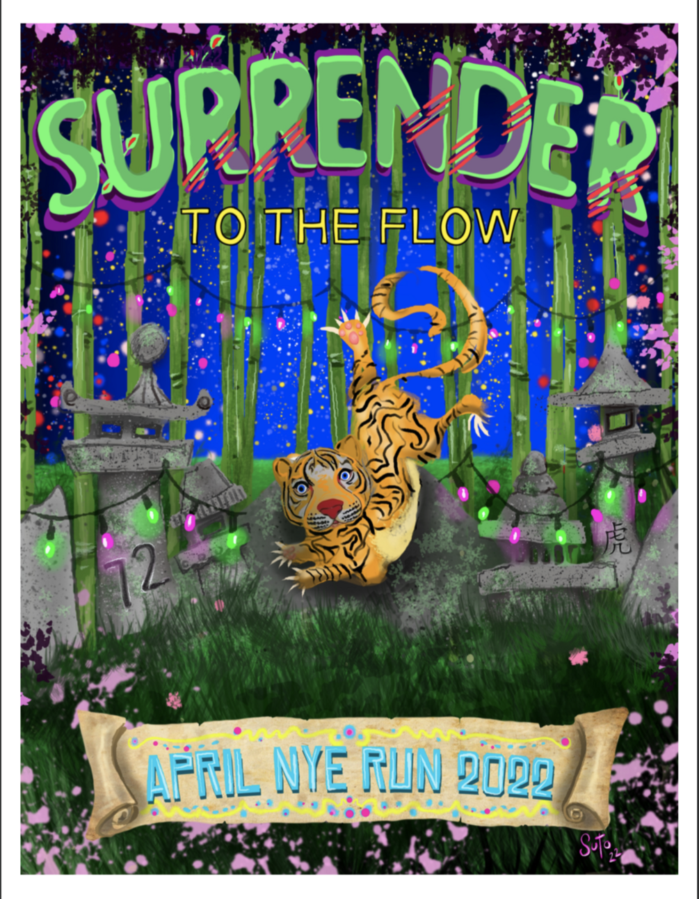 Surrender to the Flow #72: April NYE Run 2022