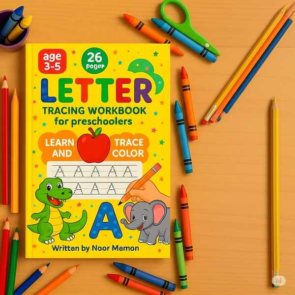 Free Sample: Letter Tracing Workbook (Pre-K and Kindergarten)