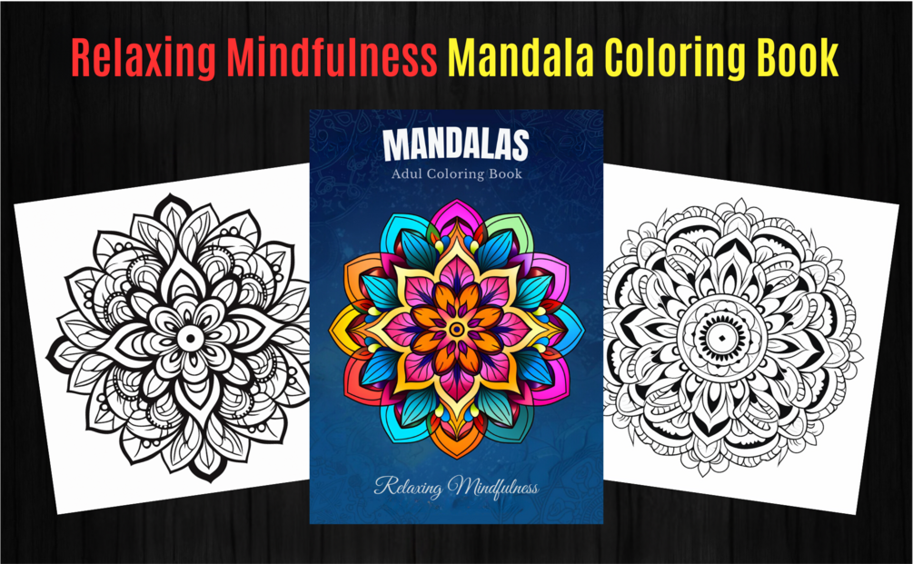 Digital Mandala Art Coloring Book – 30 Patterns for Adults