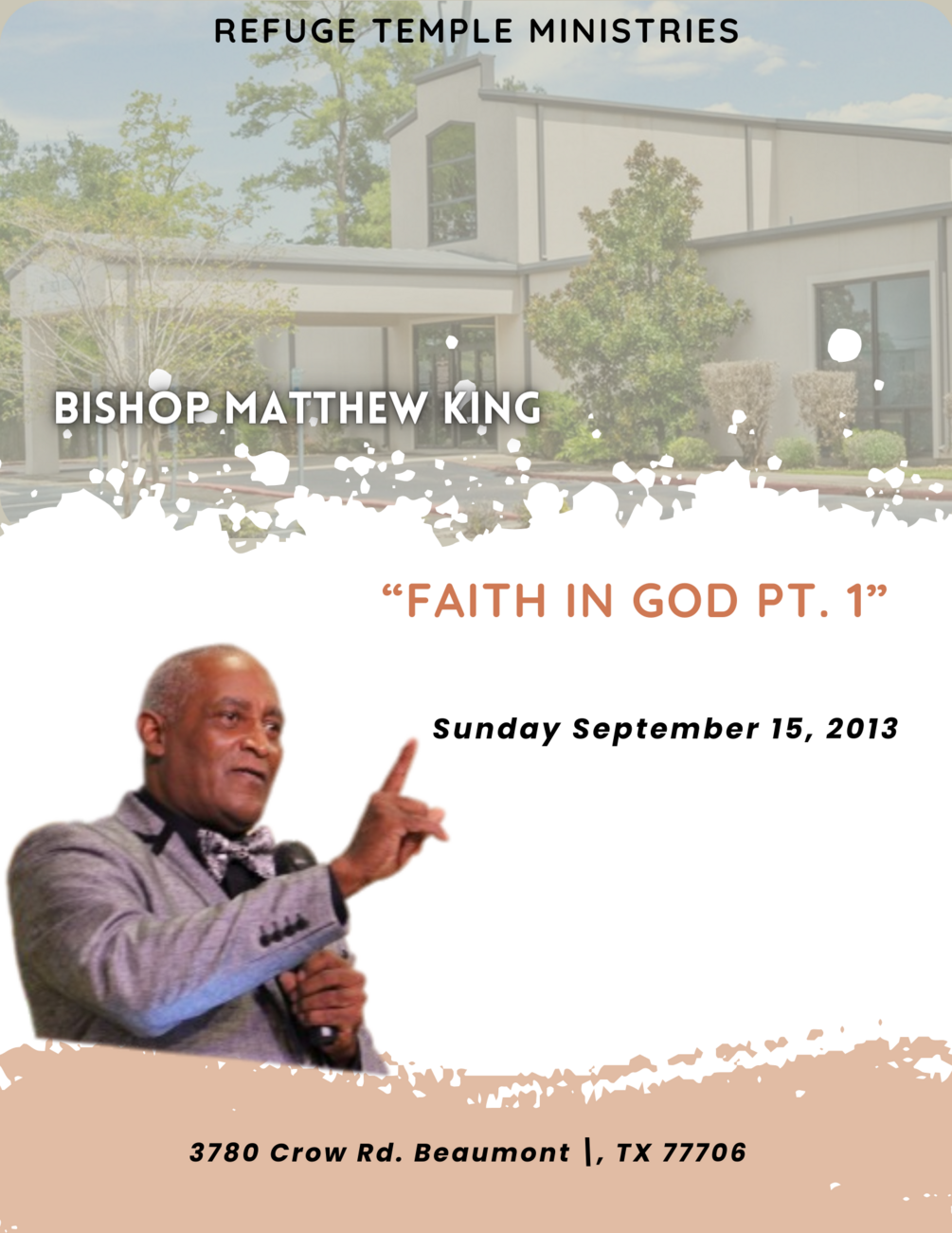 Bishop Matthew King 'Faith in God Pt. 1'