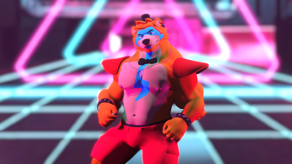 Glamrock Freddy - BeerBear Textures