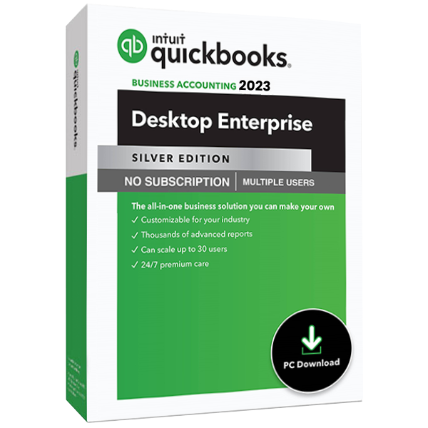 QuickBooks Desktop Enterprise 2023 No-Subscription
