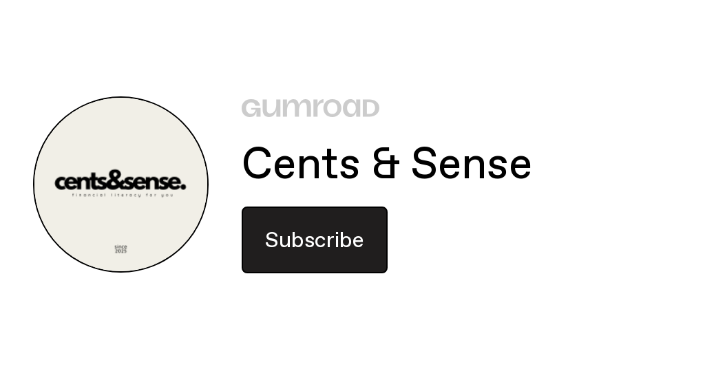 Cents & Sense
