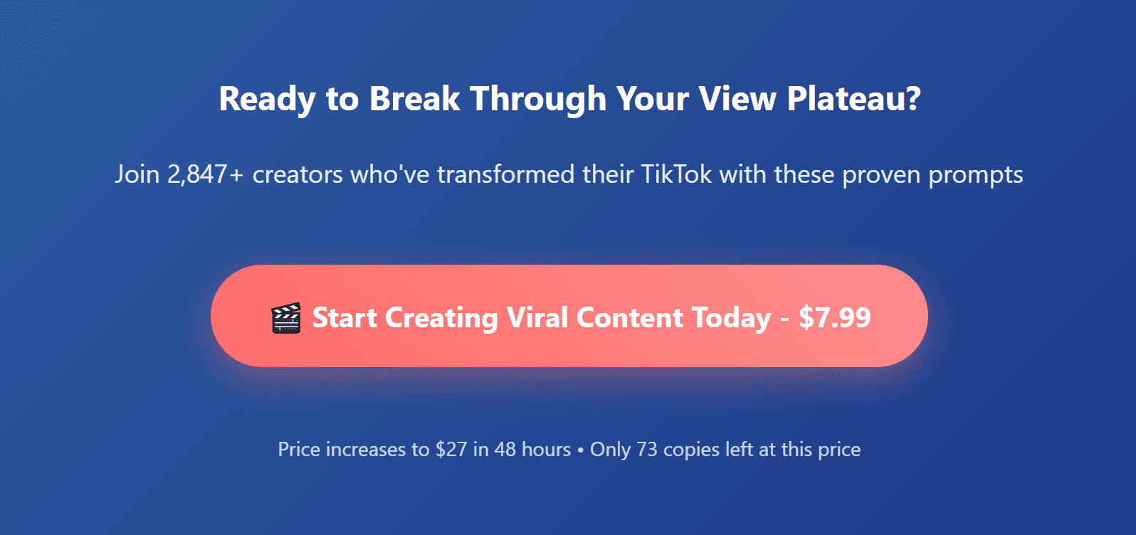 Viral Chase Challenge Starter Pack: Break Through Your View Plateau (25 ...