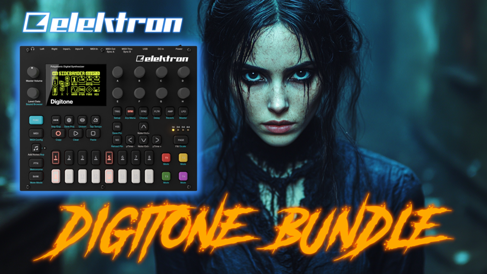 🔥ELEKTRON DIGITONE 🎛️Techno Bundle Pack #1 🔥 10 PROJECTS: 1 - 10 🎛️