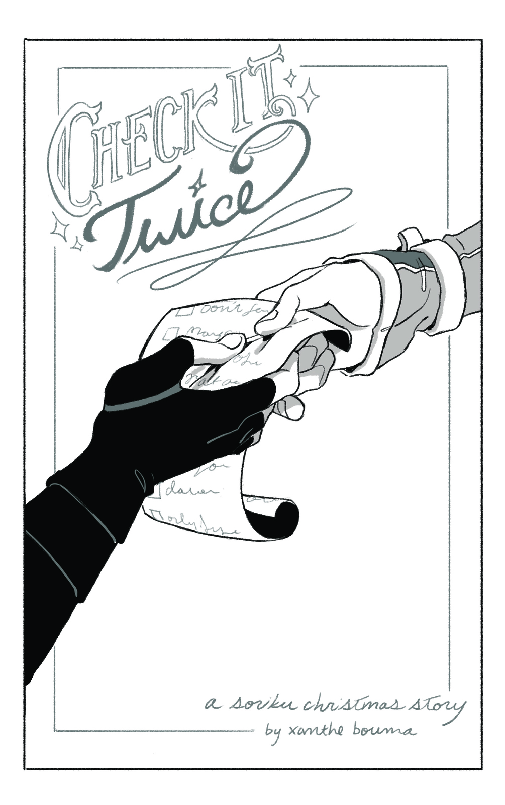 Check It Twice {a holiday kh comic}