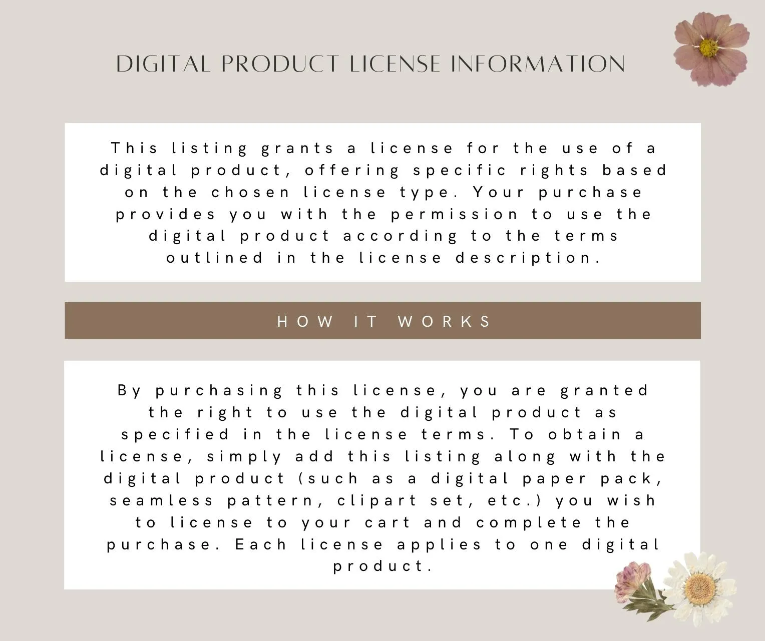 Basic Commercial Use License for Digital Products (500)