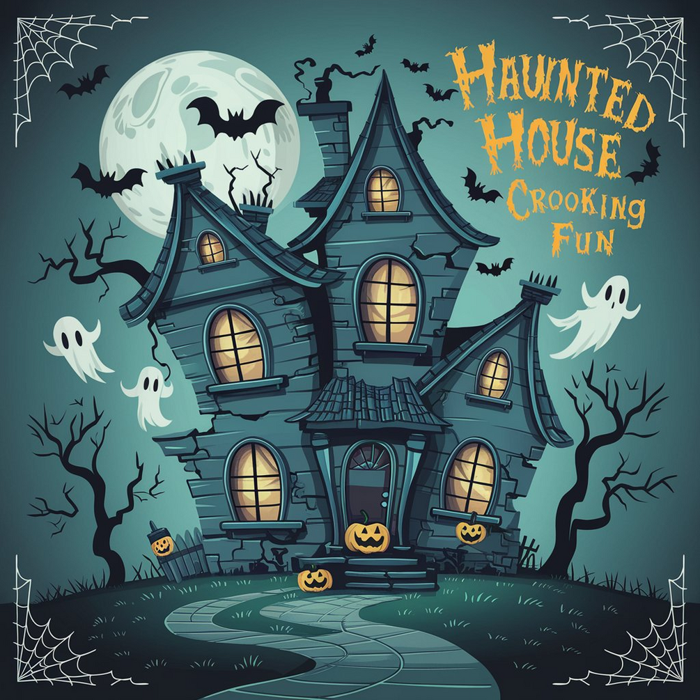 30 Haunted House Coloring Pages for Kids and Adults