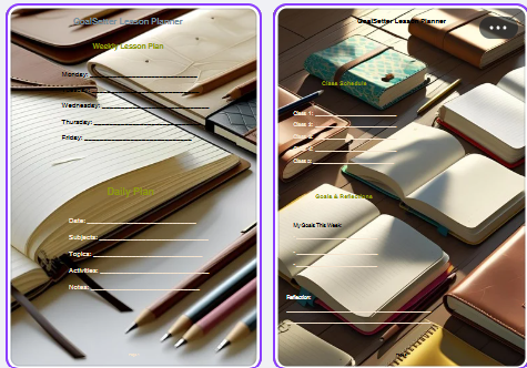 GoalSetter Lesson Planner – Organize Your Lessons with Purpose