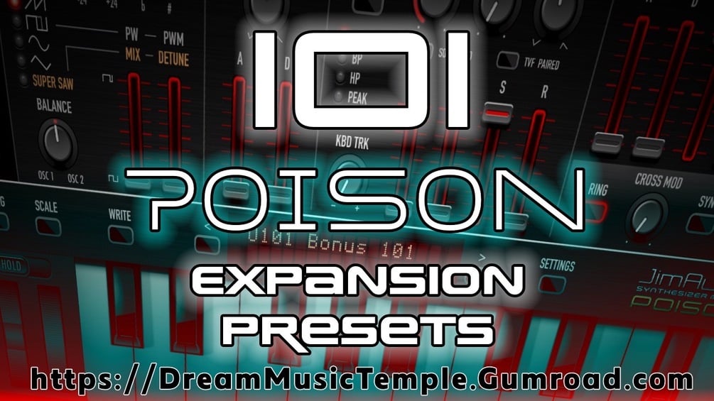 101 POISON SYNTH EXPANSION PRESETS