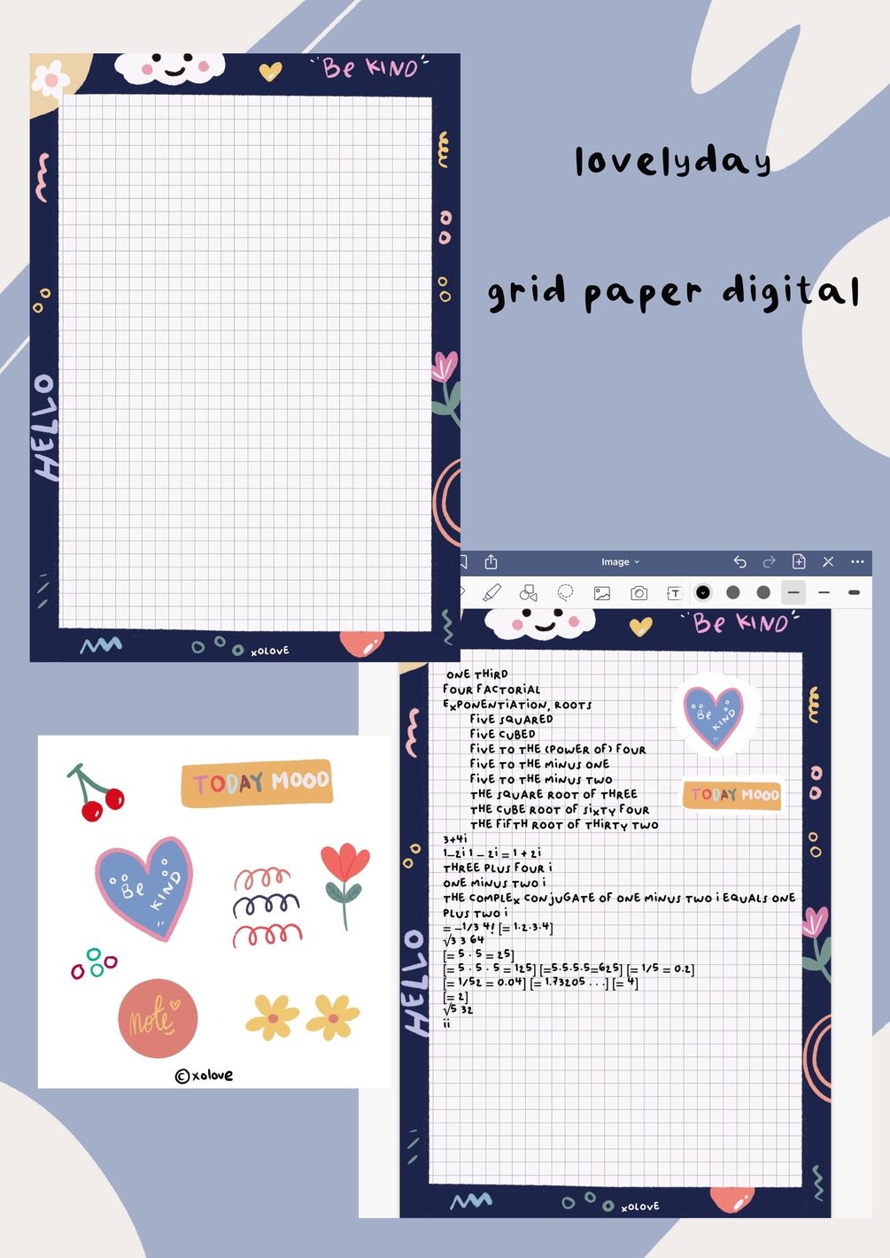 Grid Paper | Note digital