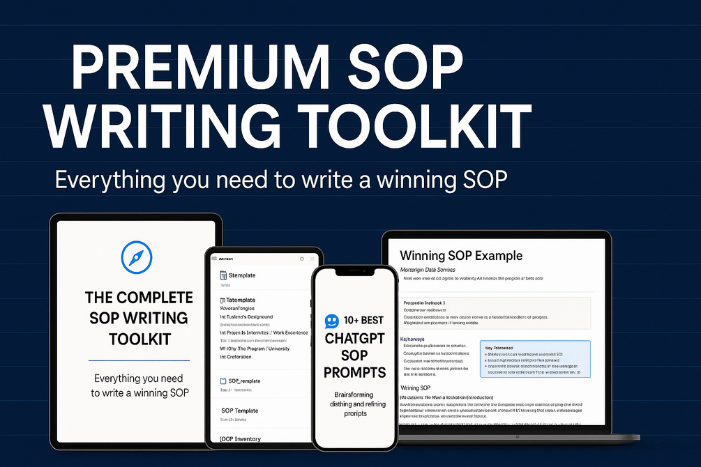🎓 Premium SOP Writing Toolkit