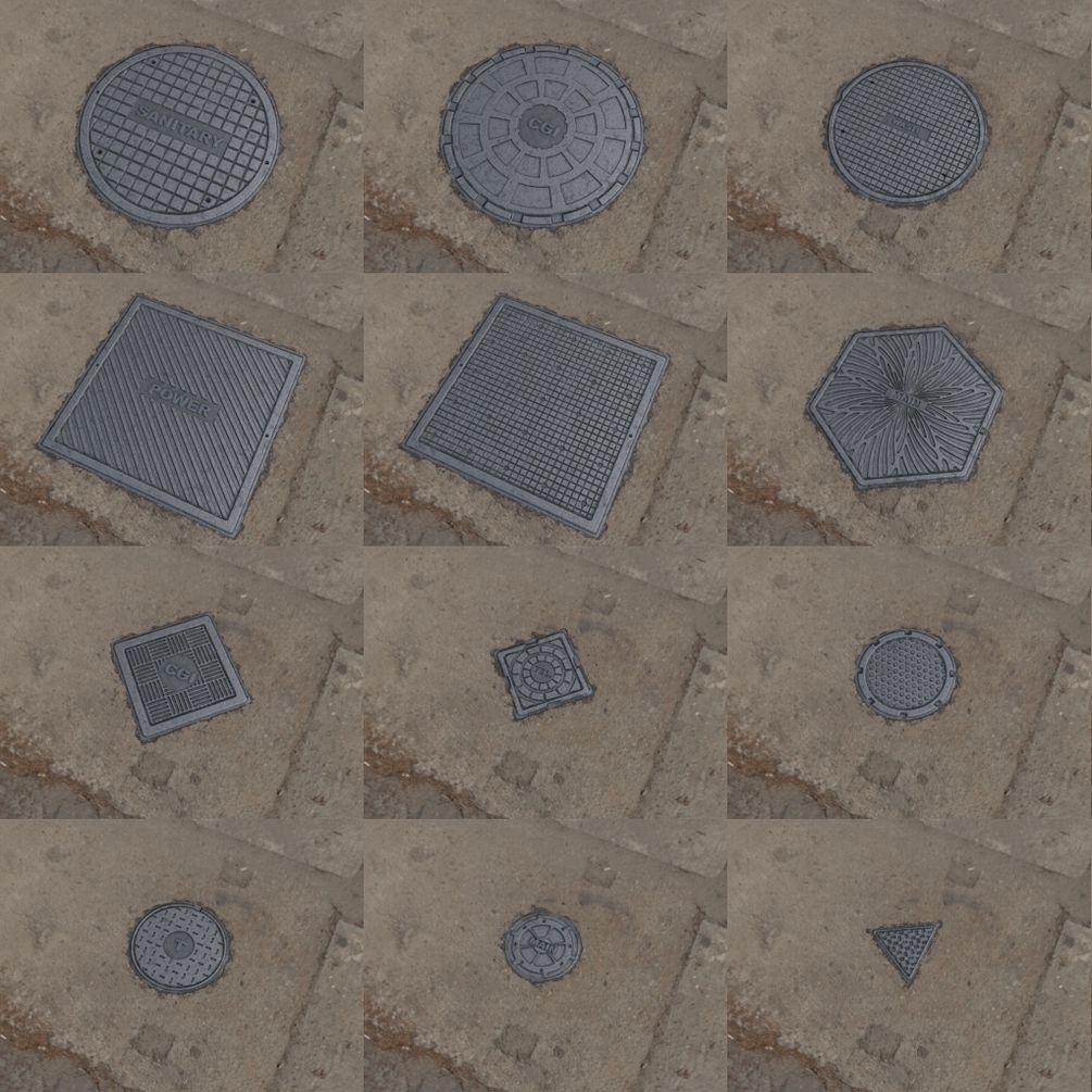 Sewer Utility Lid Generator [SBS]