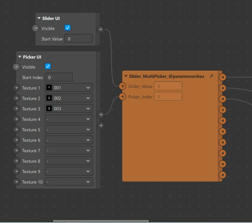 Slider_MultiPicker, Spark AR