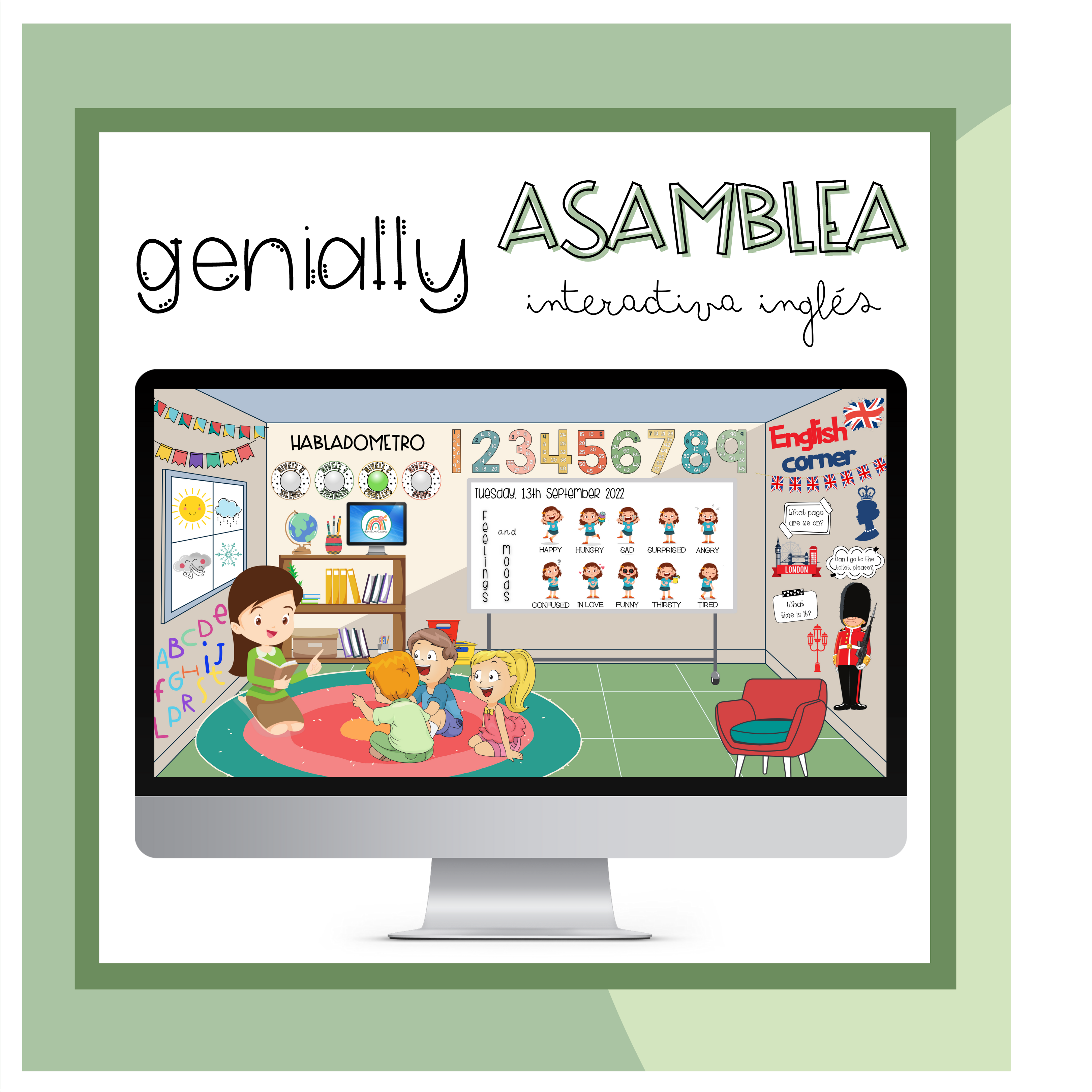 Asamblea interactiva inglés Genially - Teresa López Jiménez