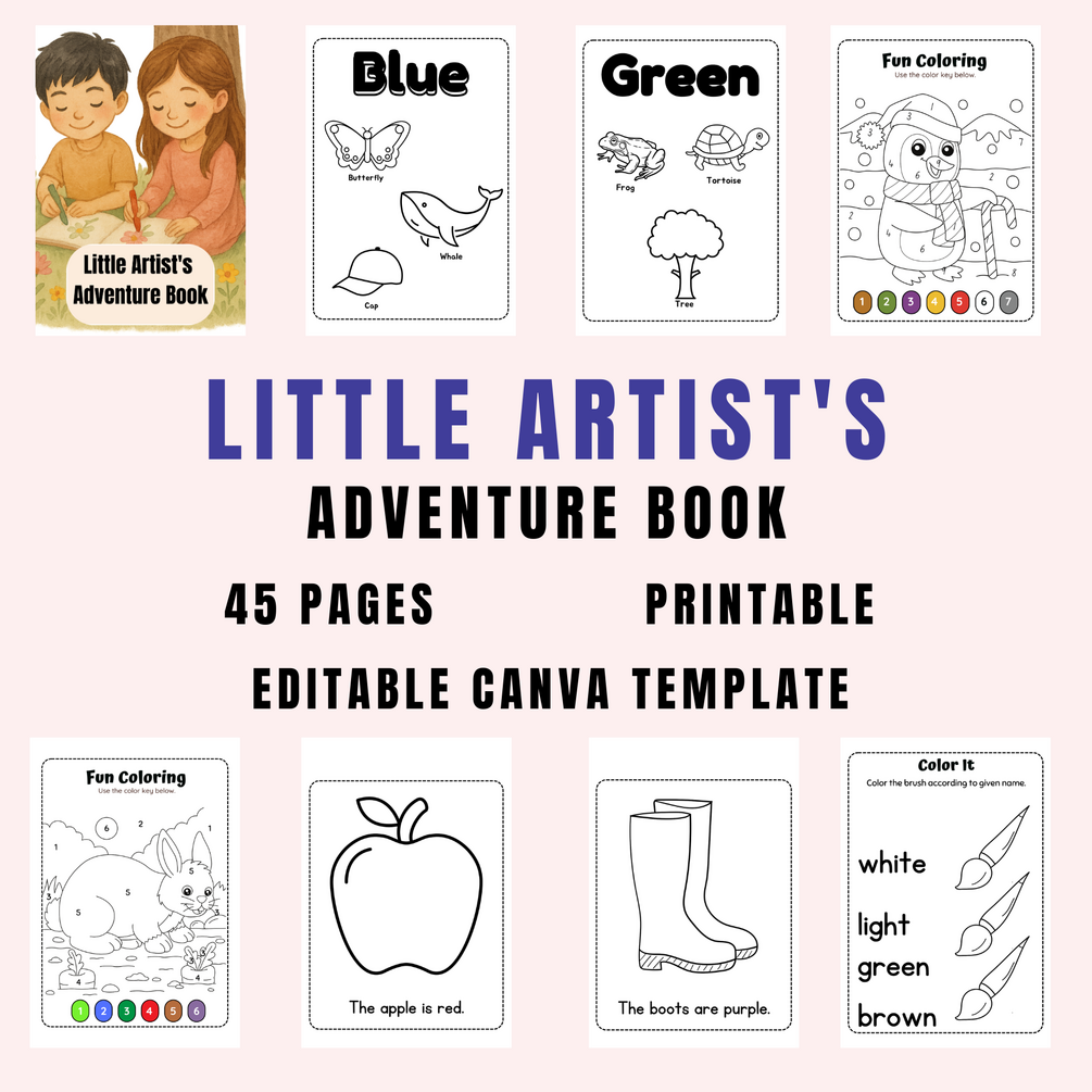 LITTLE ARTIST'S ADVENTURE BOOK