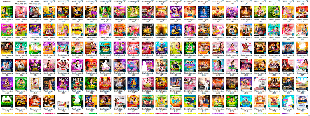 200 flyers editables en PSD. versión pro