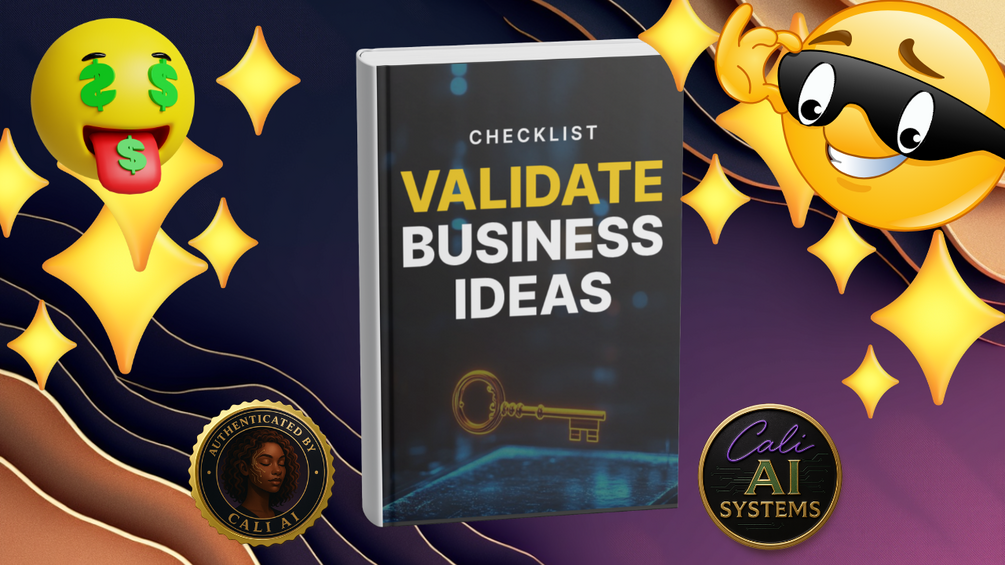 Validate Business Ideas-Check List