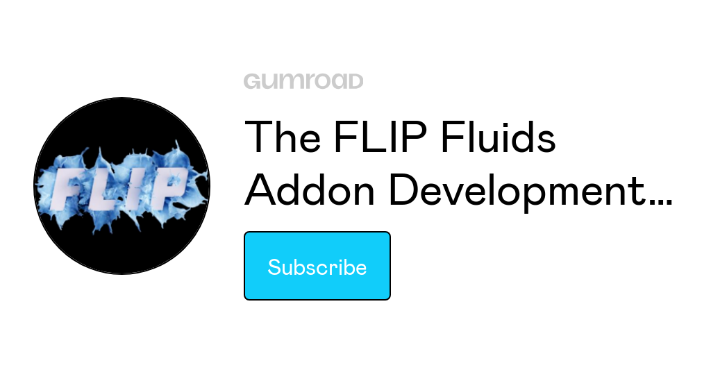 The FLIP Fluids Addon Development Team