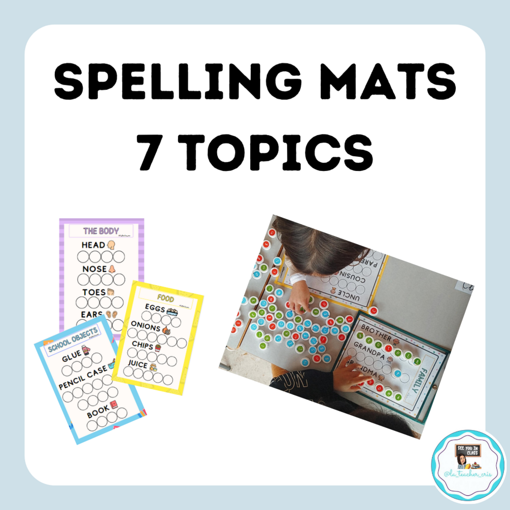 spelling mats