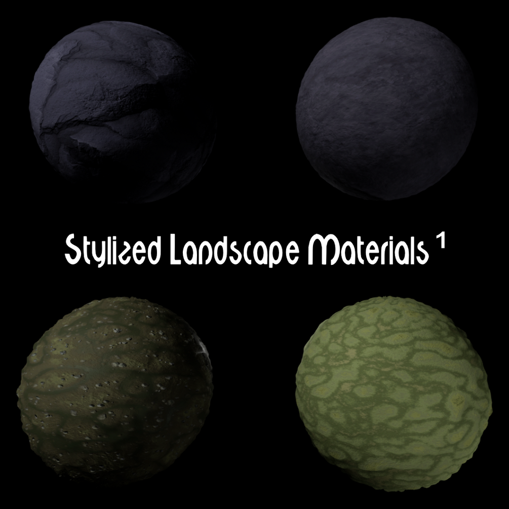 Stylized Landscape Materials 1