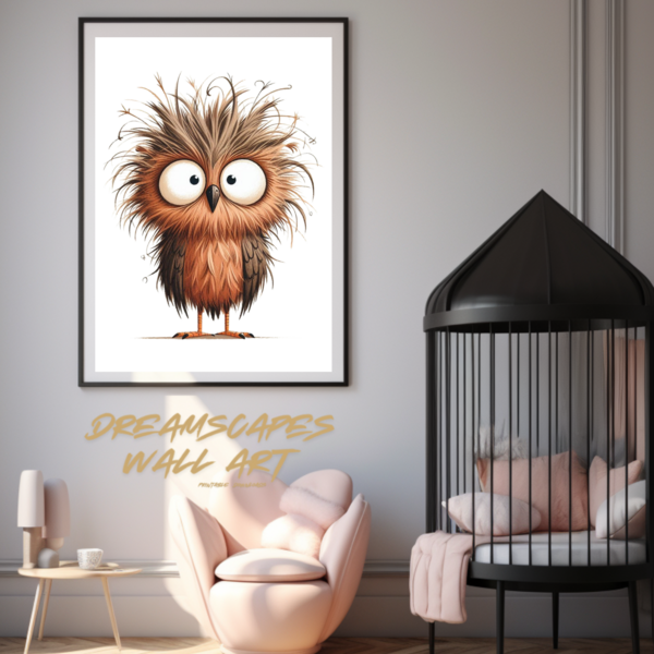 Quirky Owl No1