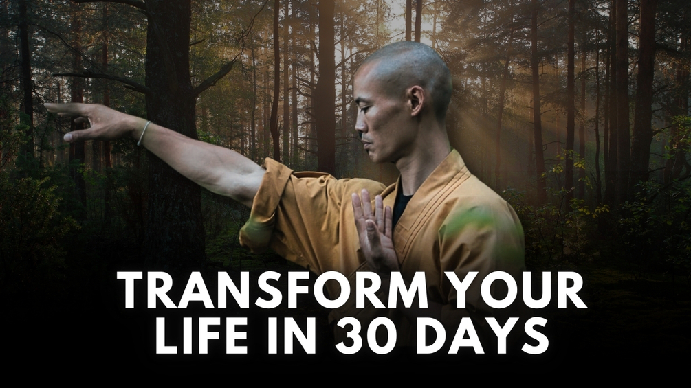 30-Day Shaolin Monk Morning Routine