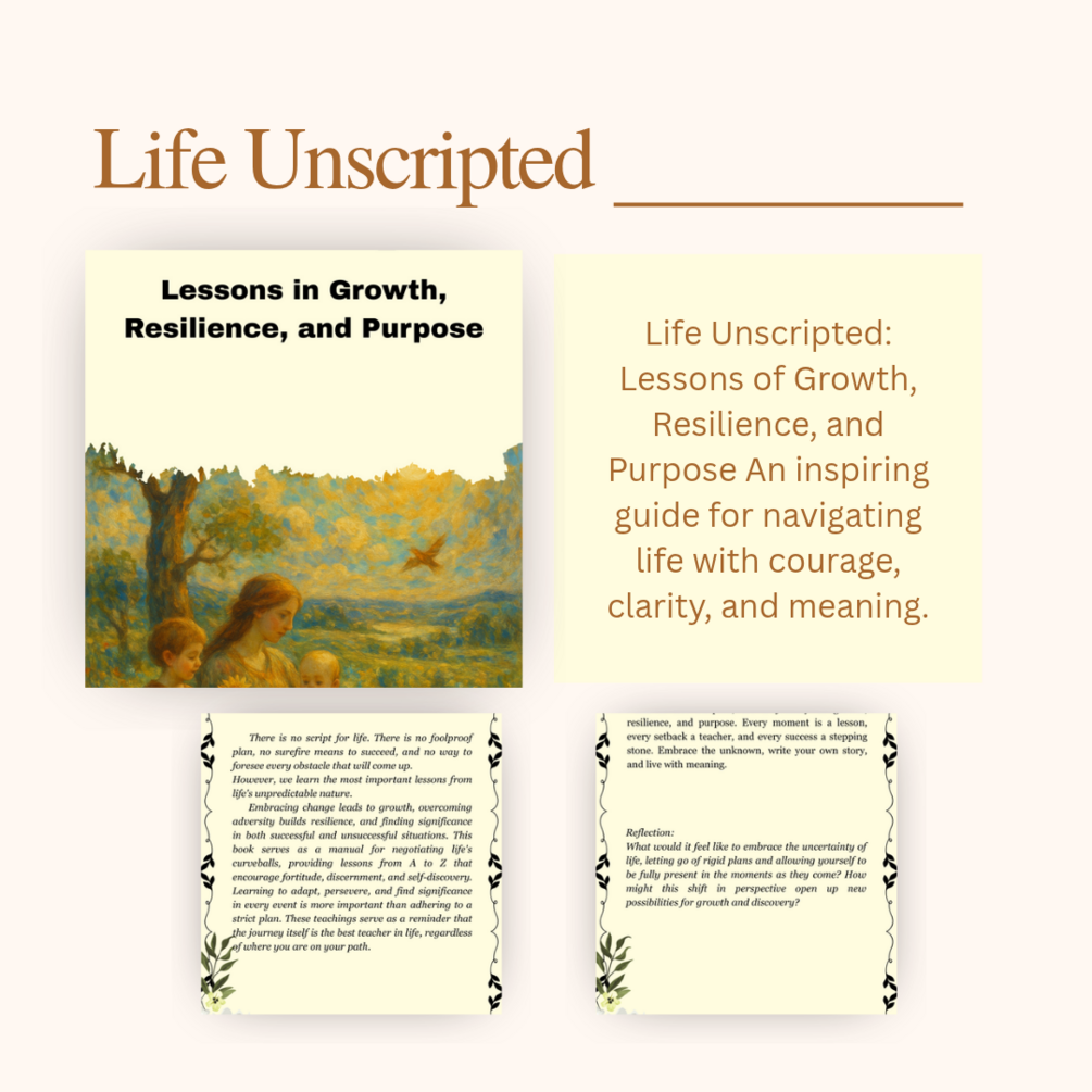 Life Unscripted: Lessons in Growth, Resilience and Purpose