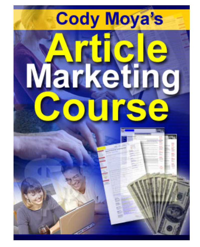 Article Marketing Course by Cody Moya