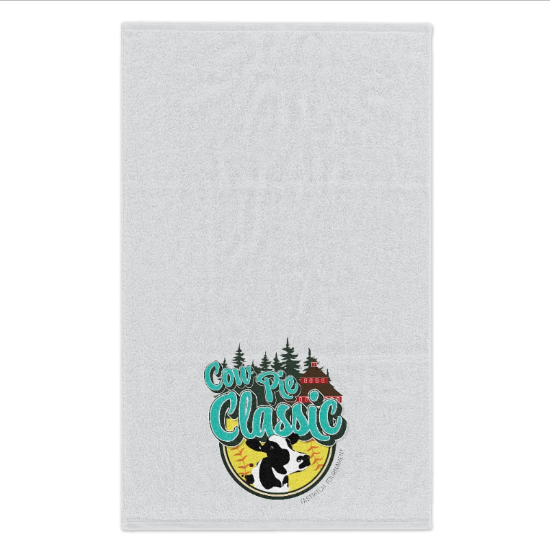 Cow Pie Classic Logo Rally Towel
