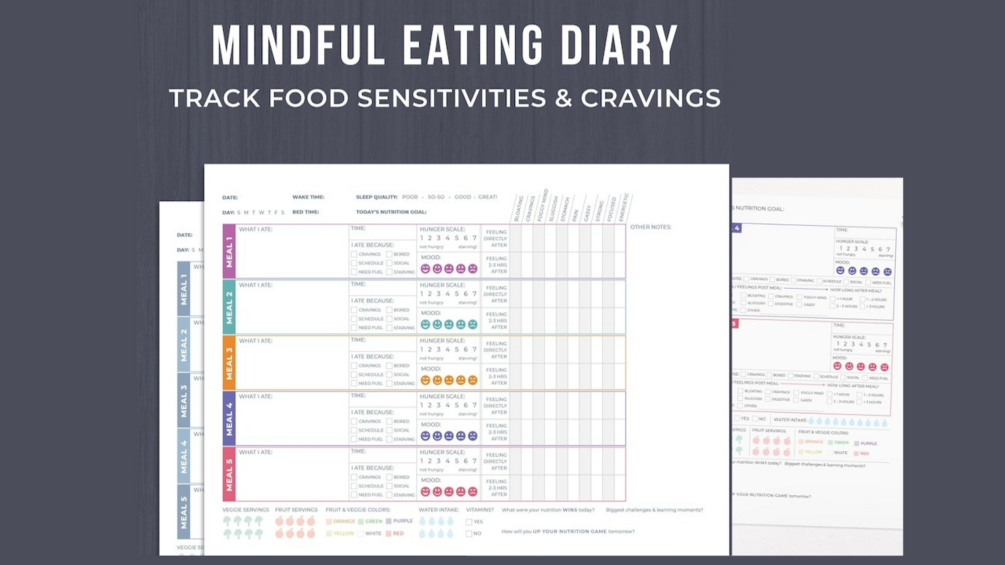 maindful eating diary