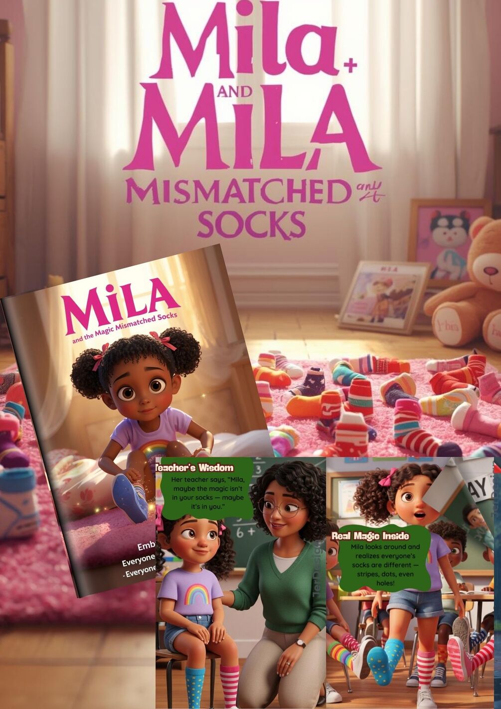 Mila and the Magic Mismatched Socks