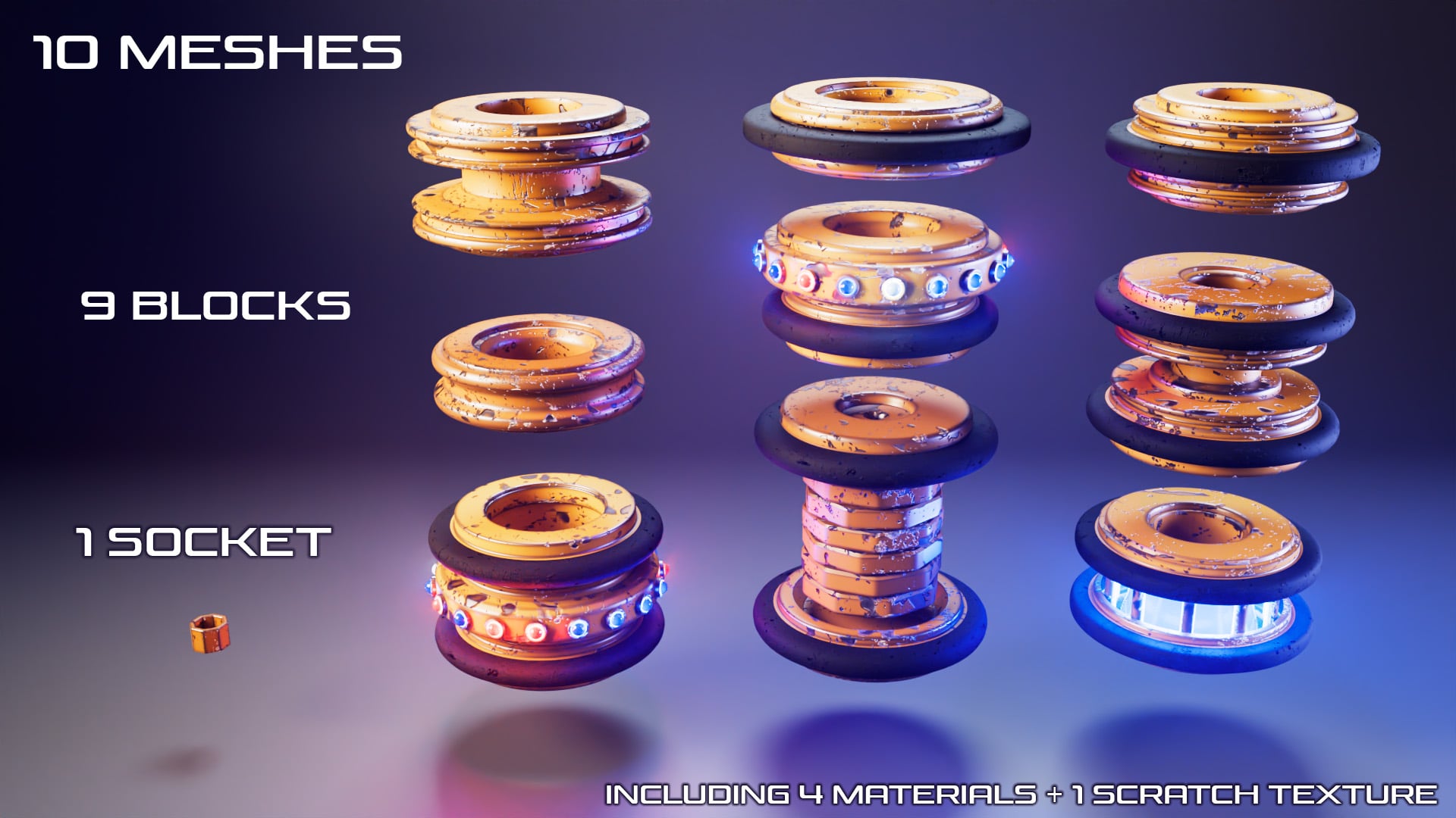 Robot Tentacle Geometry Nodes Rig