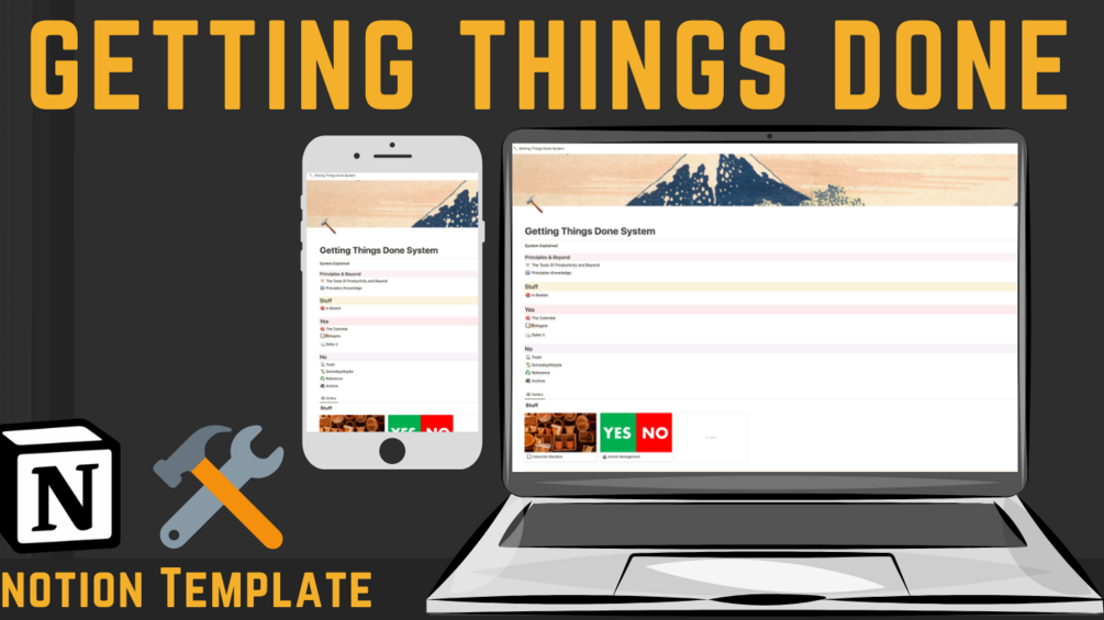 Getting Things Done (GTD) Notion Template