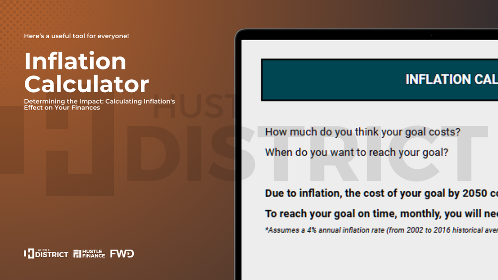 Hustle Finance - Inflation Calculator (Google Sheets)
