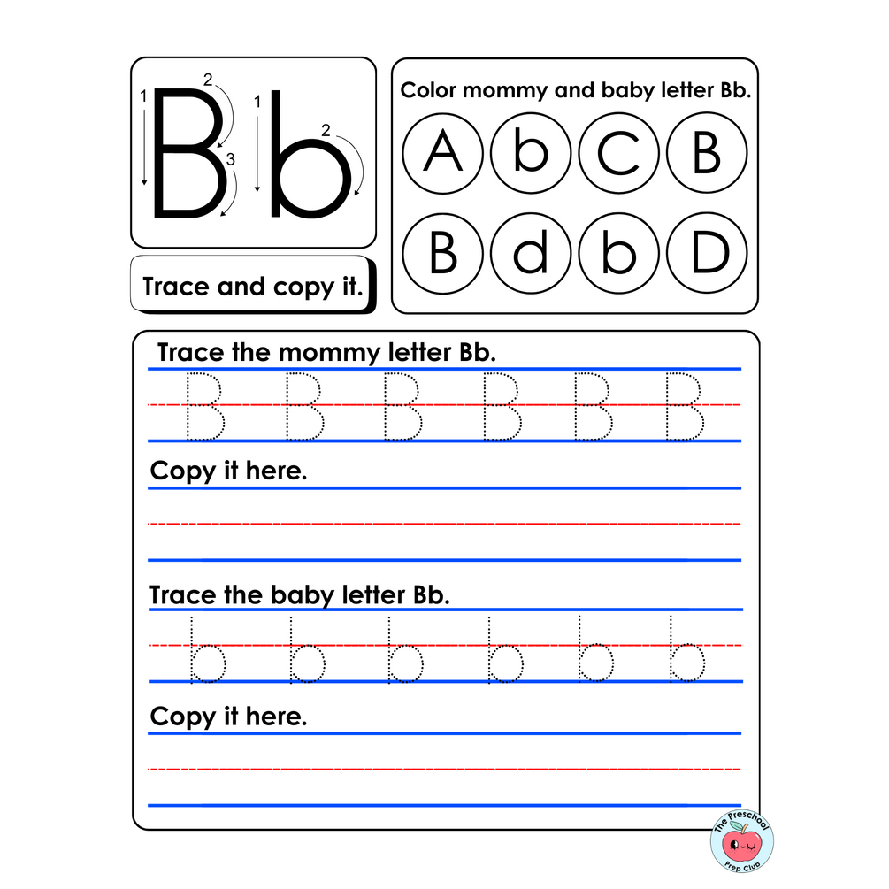 PRESCHOOL WORKBOOK - ALPHABET