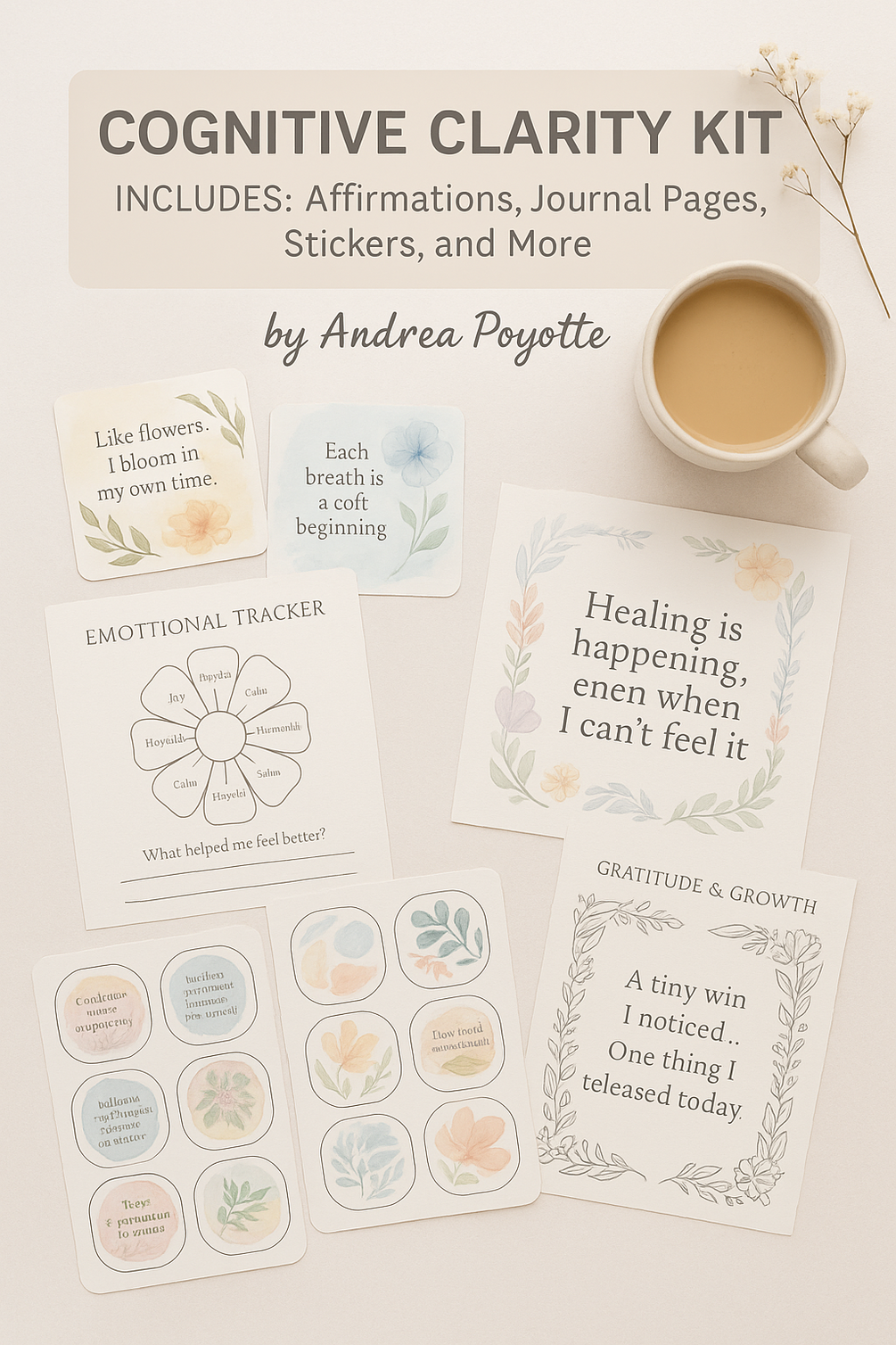 Cognitive Clarity Kit: Tools for Calm, Focus, and Gentle Healing
