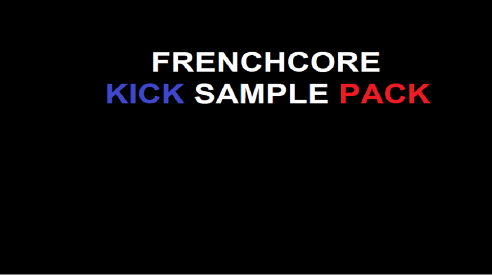 Agony frenchcore kick sample pack vol.1