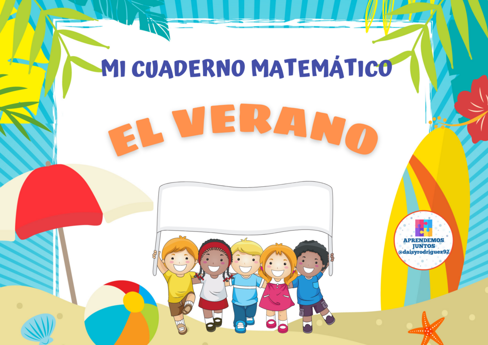 CUADERNO MATEMÁTICO "EL VERANO"
