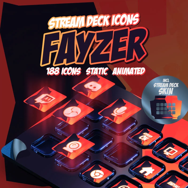 Fayzer Stream Deck Icons